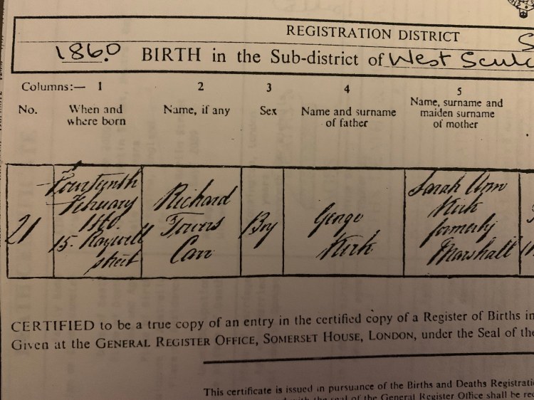 Five reasons why ancestors used surnames as middle names – Dig Up Your ...